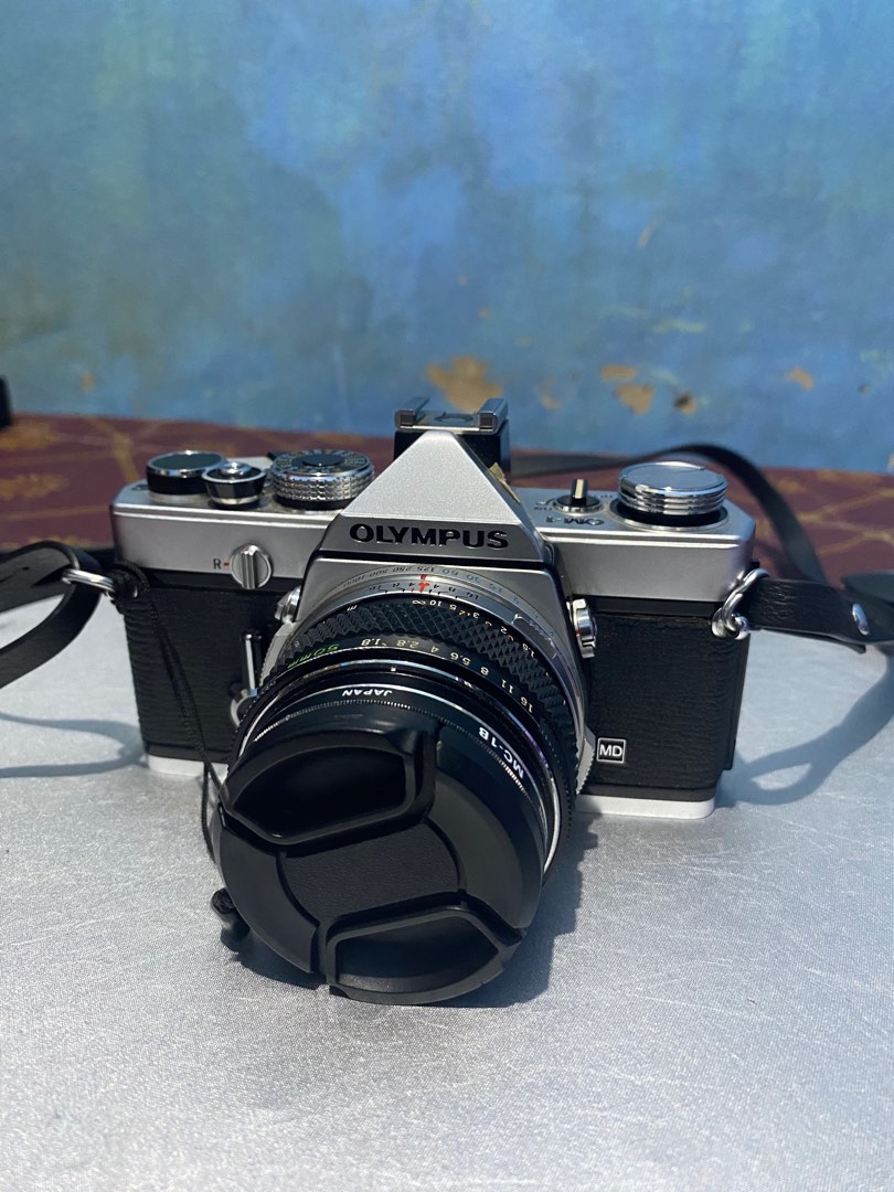 Olympus OM-1 MD SLR CAMERA, Photography, Cameras on Carousell