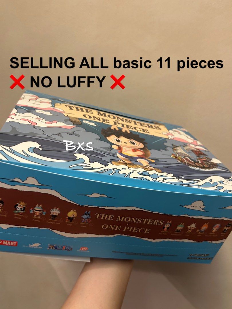 OPEN SET - BASIC 11 design authentic popmart one piece the monsters ...