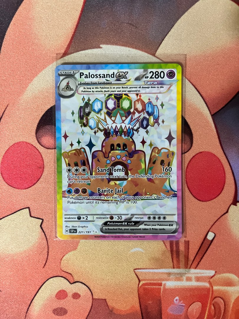 Palossand Ex Full Art Surging Sparks WTT/WTS Pokemon, Hobbies & Toys ...