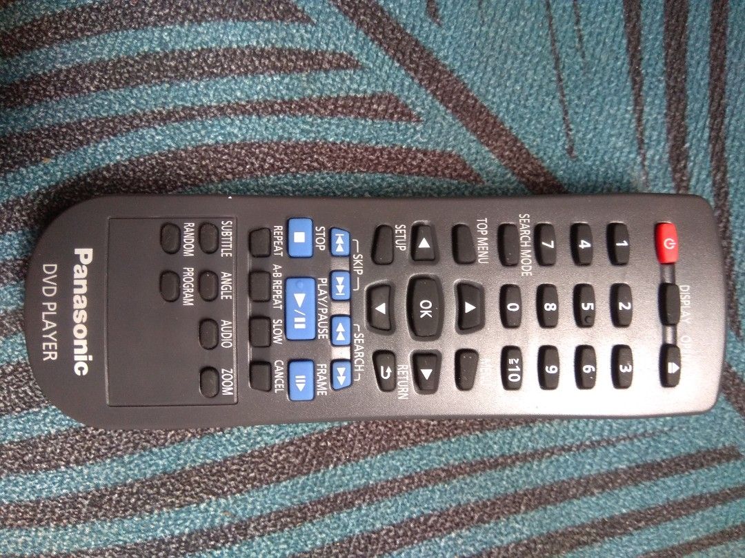Panasonic Dvd player remote, Everything Else, Others on Carousell