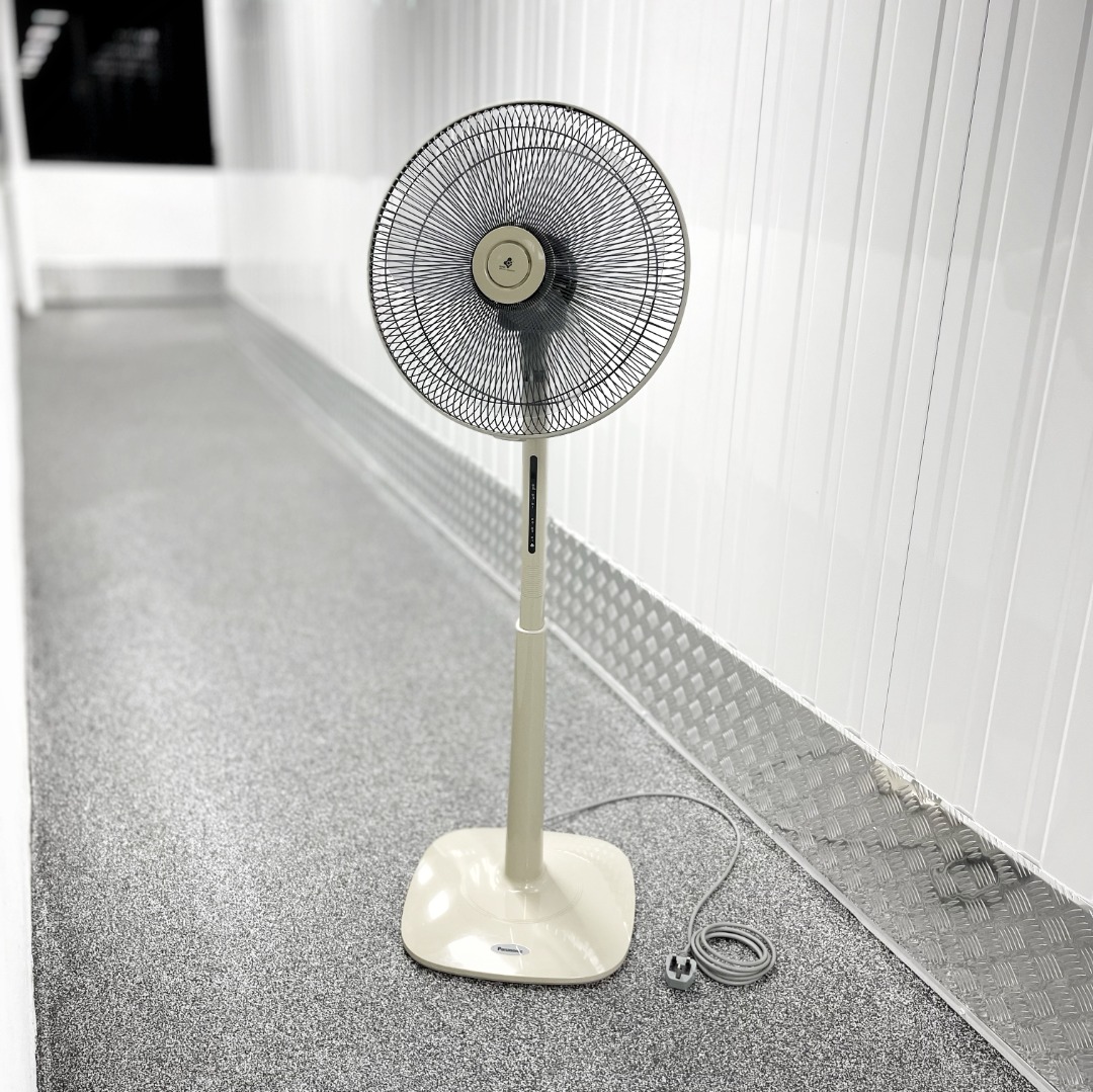 Panasonic Floor Standing Electric Fan, Furniture & Home Living ...