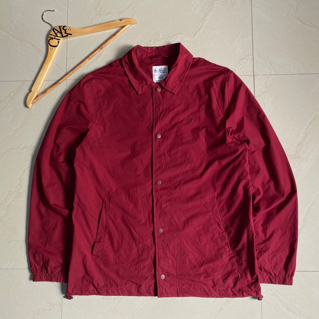 PENGUIN COACH JACKET, Women's Fashion, Coats, Jackets and Outerwear on Carousell