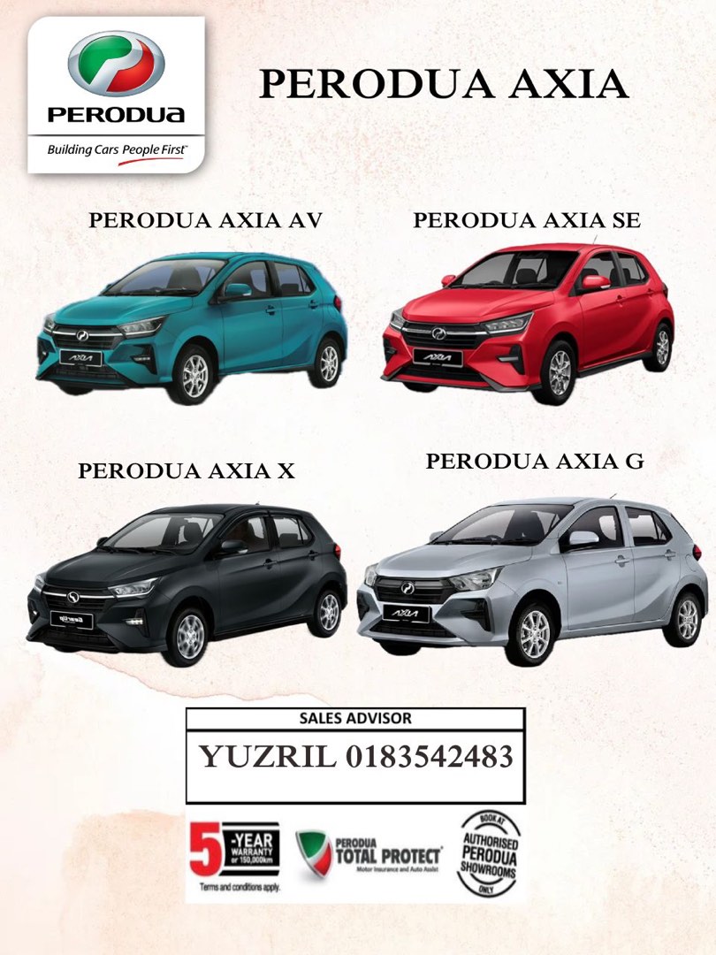 PERODUA AXIA, Cars, Cars for Sale on Carousell