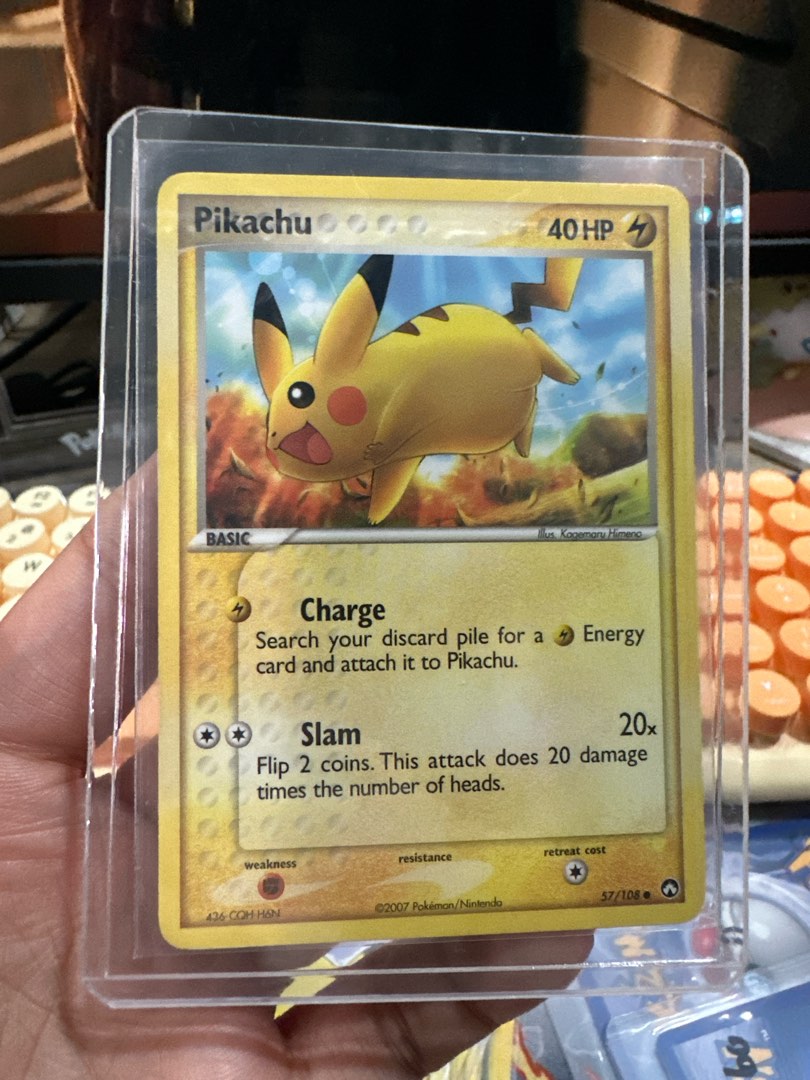 Pikachu #57 Pokemon Power Keepers, Hobbies & Toys, Toys & Games on ...