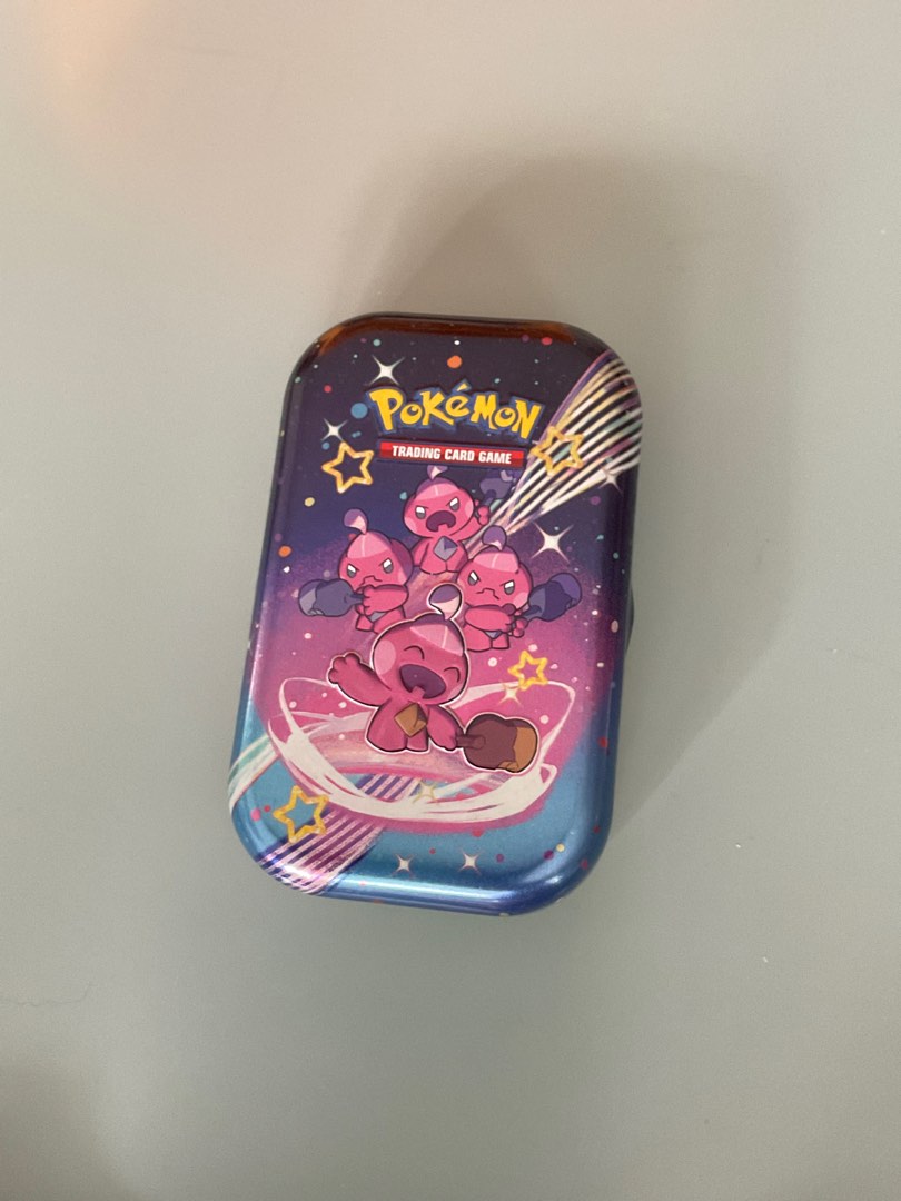 Pokemon tinkatink tinkaton tinkatuff mini tin Paldean fates, Hobbies ...