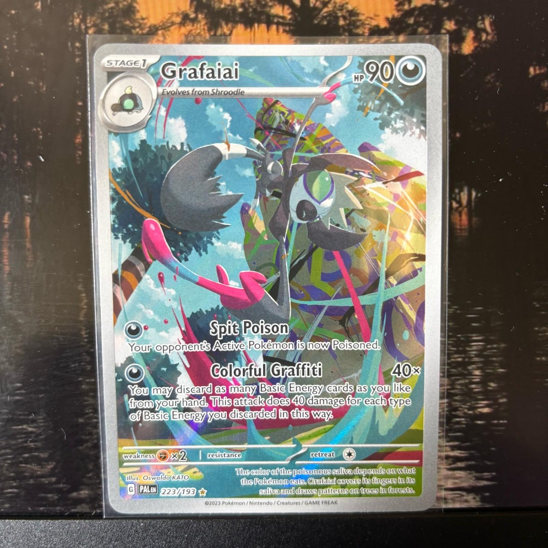 Pokemon TCG Grafaiai | Paldea Evolved, Hobbies & Toys, Toys & Games on ...