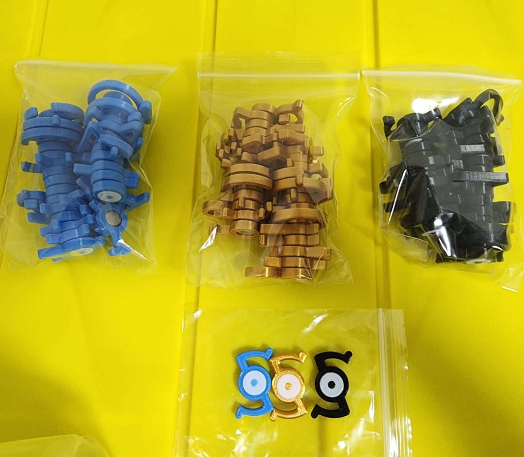 Pokemon Unown Magnet Figure Figurine , Hobbies & Toys, Toys & Games on ...