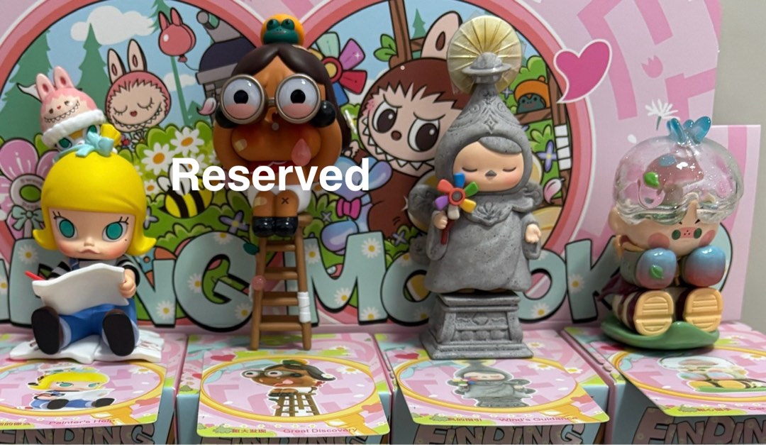 Popmart - Finding Mokoko Series blind box (Selling individual design ...