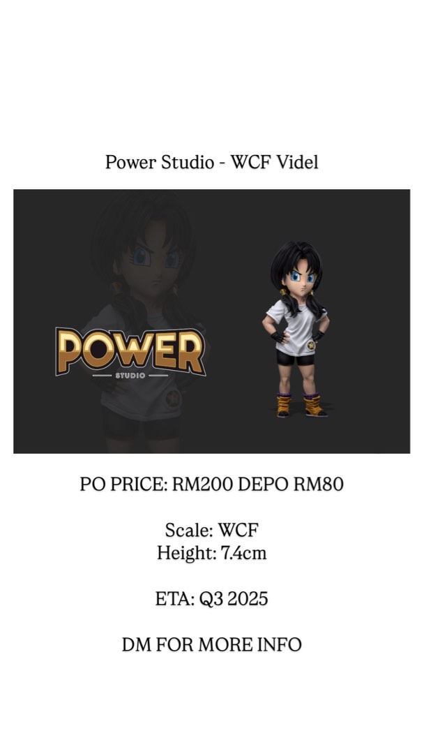 Power Studio - WCF Videl, Hobbies & Toys, Toys & Games on Carousell