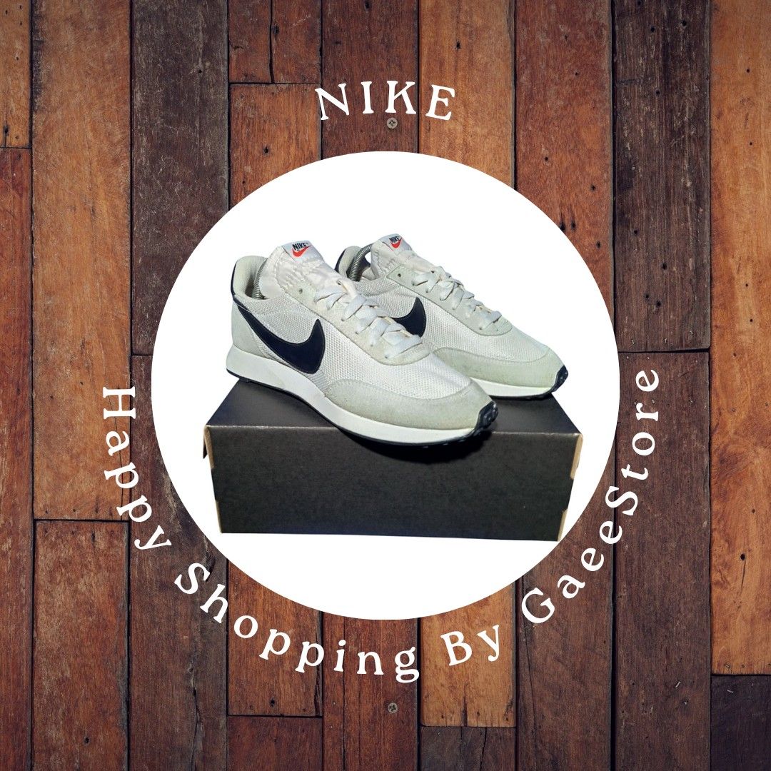 Preloved/Thrift Sepatu Sneakers Pria Nike Tailwind 79 Phantom White, Fesyen Pria, Sepatu ...