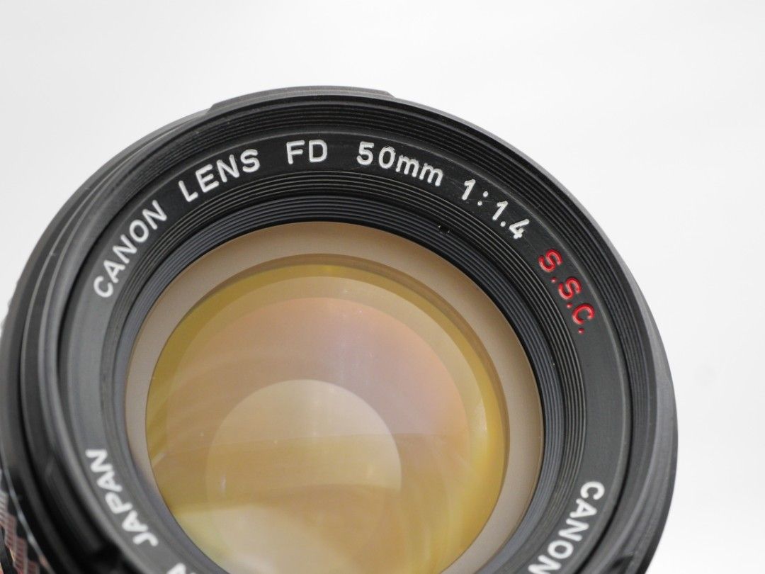 [PRO SERVICED] Canon FD 50mm F1.4 SSC Prime Lens (Canon FD Mount), Photography, Lens & Kits on ...