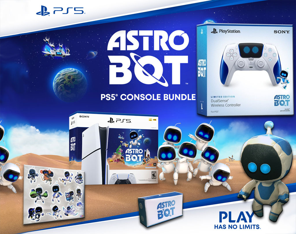PS5 Astrobot Limited Edition Disc Console, Video Gaming, Video Game ...