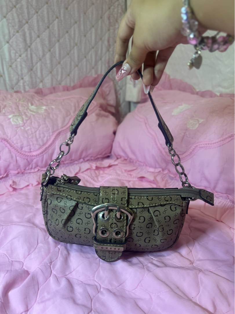 Rare and Authentic Vintage Y2k GUESS MINI Handbag Shoulder bag ...
