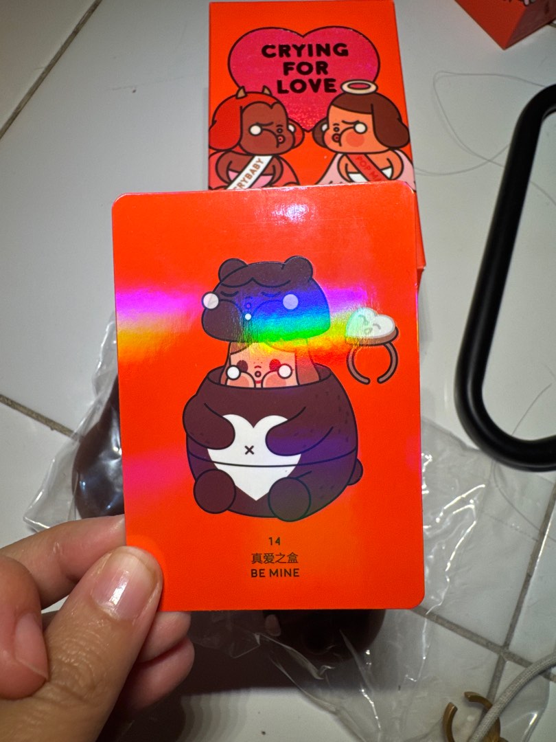 READY ORI PM Cry Baby Crying for Love Series Figure, Toys ...