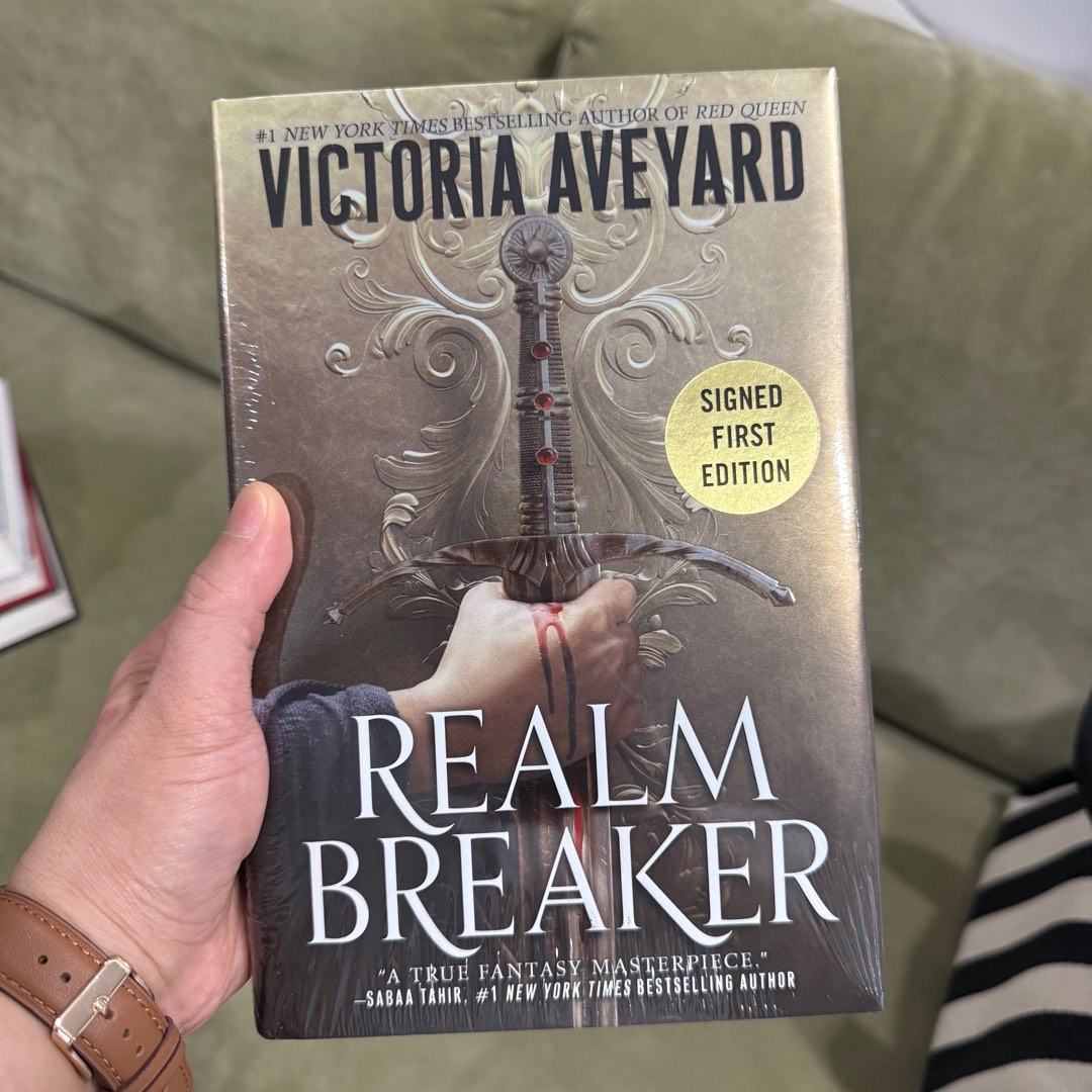 Realm Breaker by Victoria Aveyard (Signed 1st Ed, Hardcover), Hobbies ...