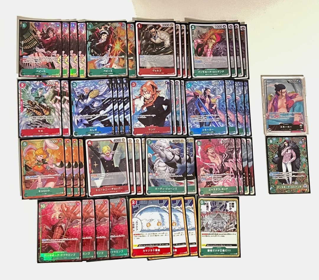 RG Smoker Deck (OPTCG/One Piece), Hobbies & Toys, Toys & Games on Carousell