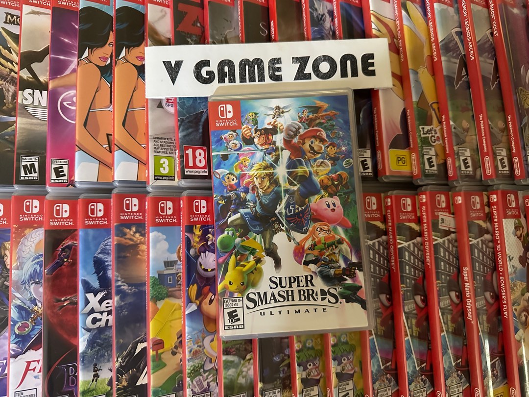 Super Smash Bros Ultimate SSBU | Nintendo Switch Used Games | Physical ...