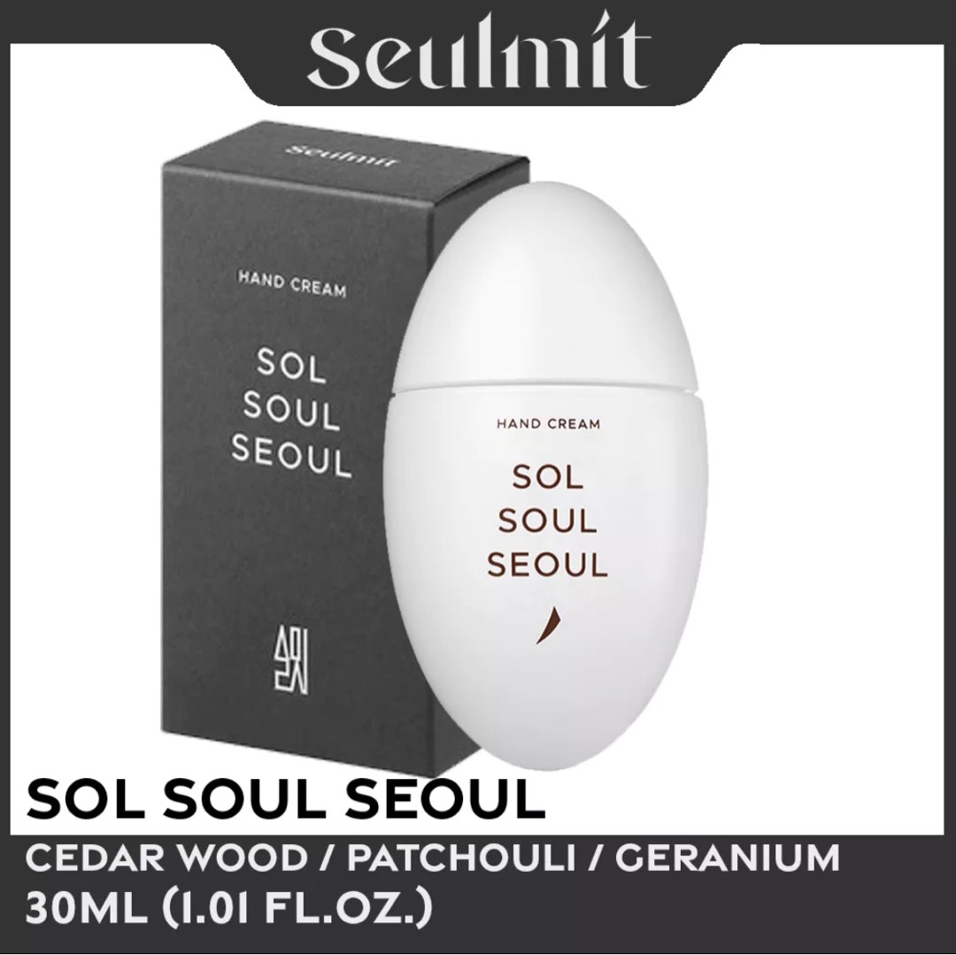 Seulmit Hand Cream Sol Soul Seoul 30ml, Beauty & Personal Care, Hands & Nails Accessories on ...