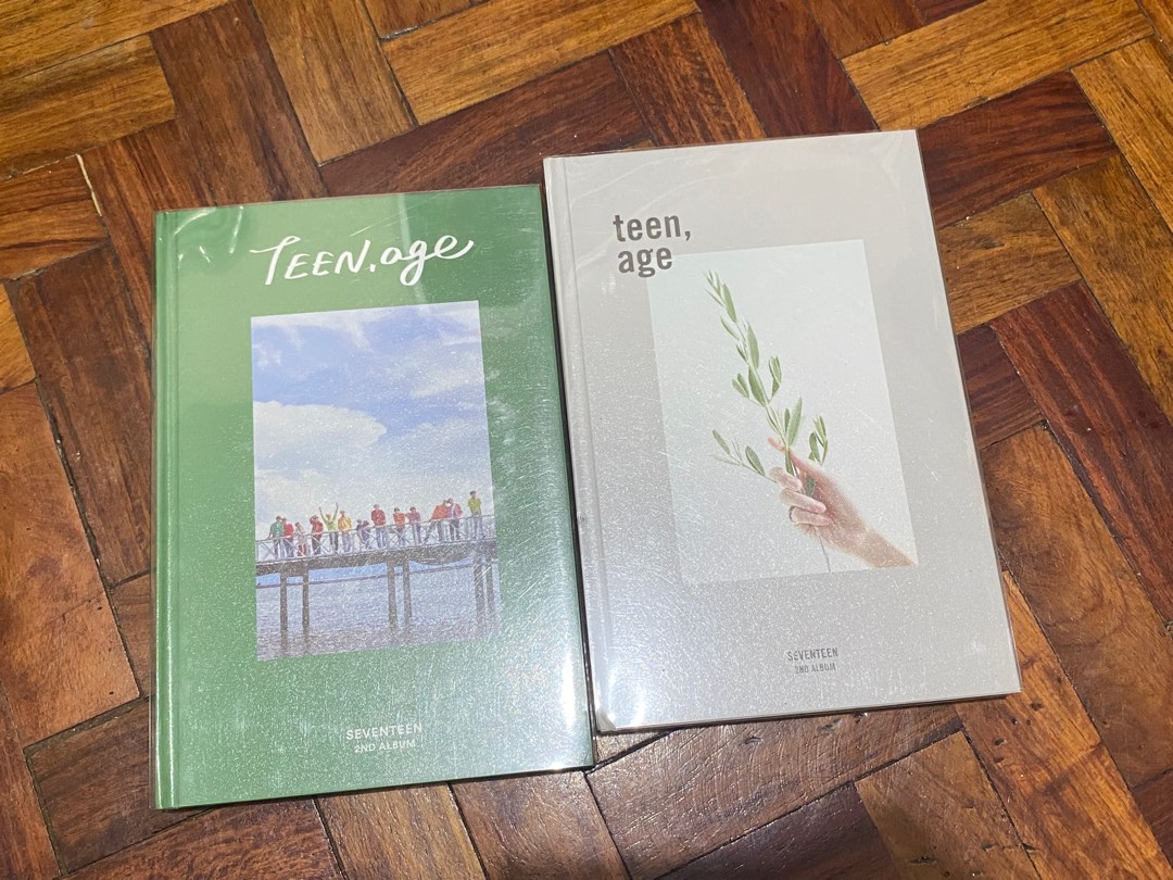 SEVENTEEN Teen,Age White & Green Albums Set (Batangas, SVT), Hobbies ...