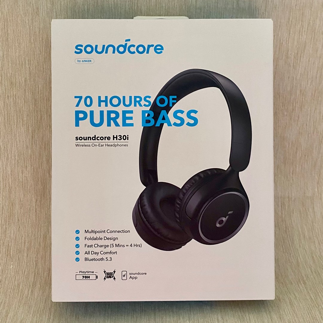 Soundcore Wireless Headphones, Audio, Headphones & Headsets on Carousell