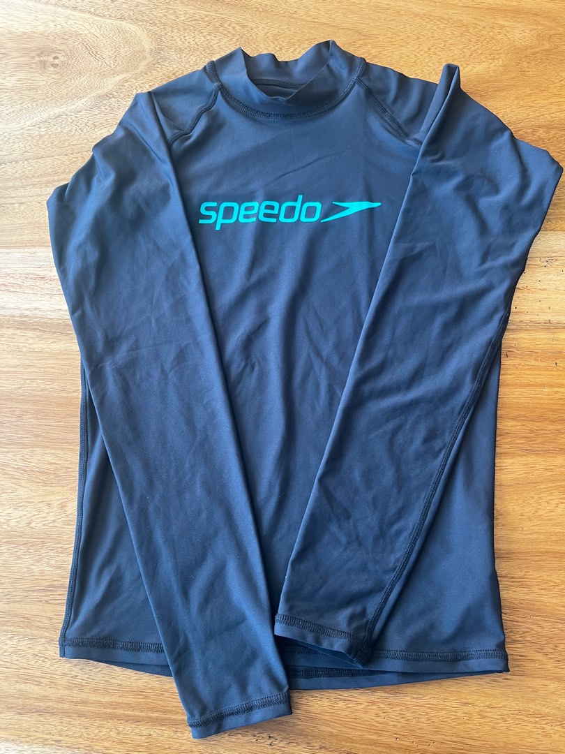 Speedo Rash Guard for Teens/Adults, Women's Fashion, Swimwear, Rash ...