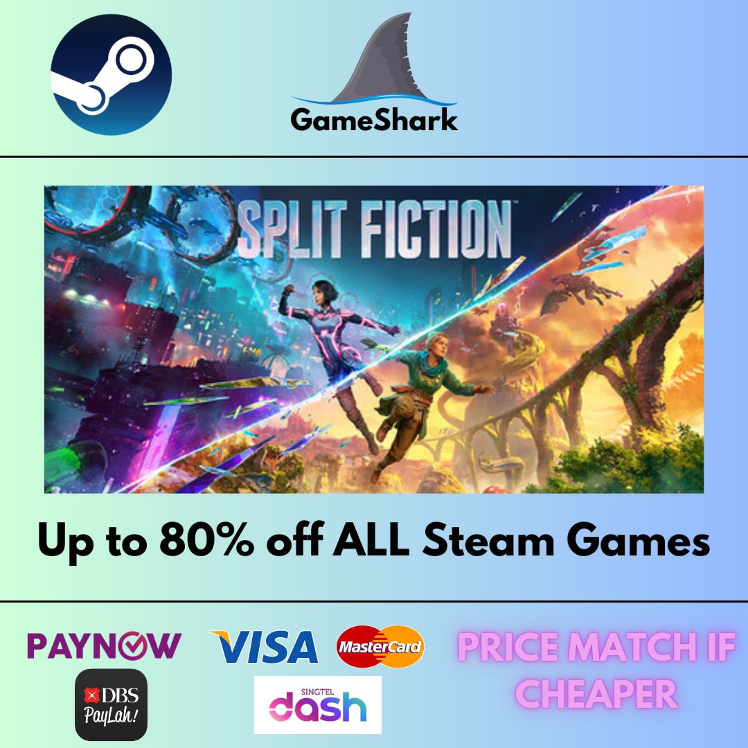 Split Fiction [Steam Games], Video Gaming, Video Games, Others on Carousell