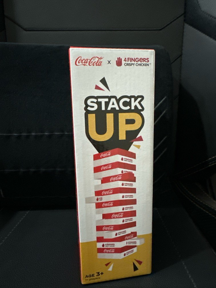 Stack Up by Coca Cola and 4 Fingers - Jenga, Hobbies & Toys, Toys ...