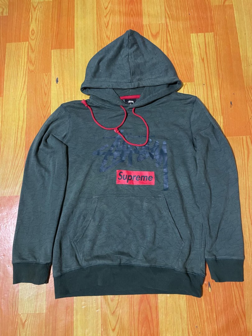 Stussy X Supreme, Men's Fashion, Coats, Jackets and Outerwear on Carousell