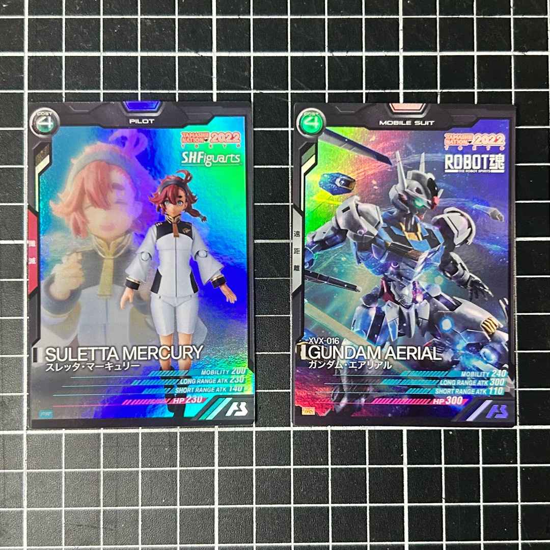 SULETTA MERCURY GUNDAM AERIAL, PR-054, Gundam Arsenal Base Card ...