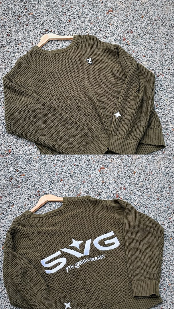 svg knitwear, Men's Fashion, Activewear on Carousell