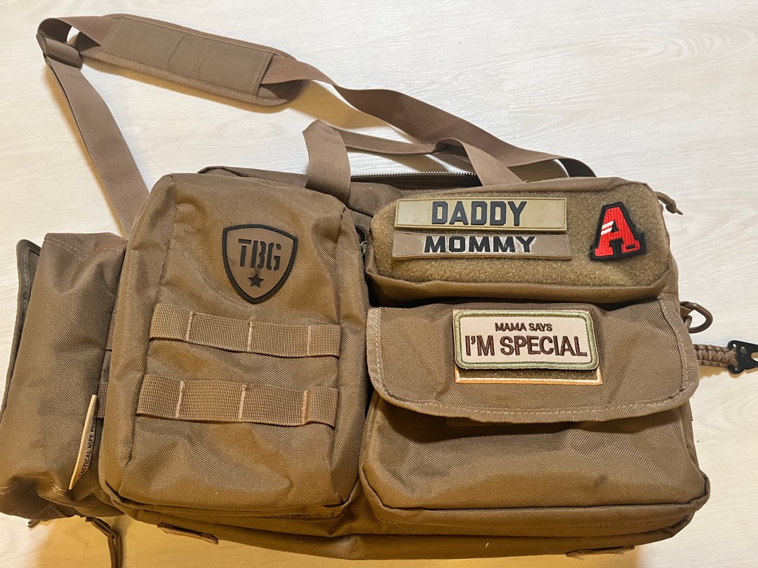 Tactical Baby Gear - Deuce Diaper Sling Bag, Men's Fashion, Bags ...