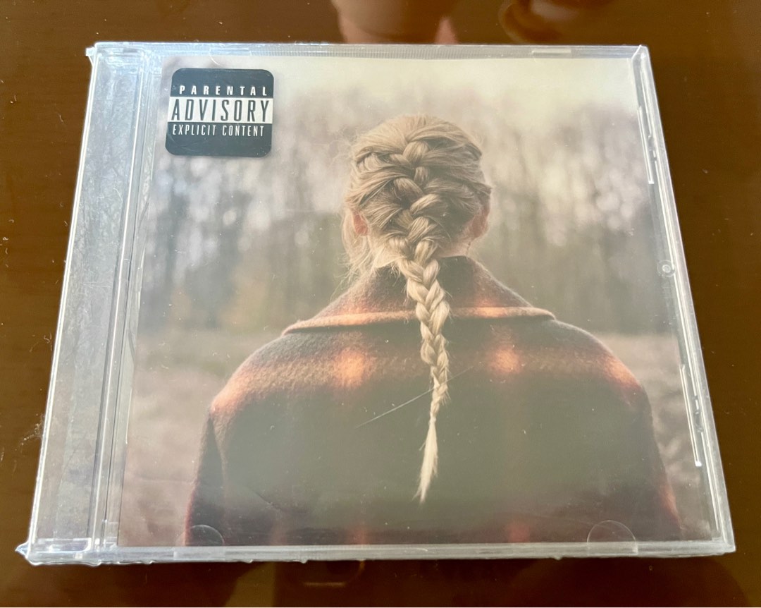 Taylor Swift Evermore cd album, Hobbies & Toys, Music & Media, CDs ...