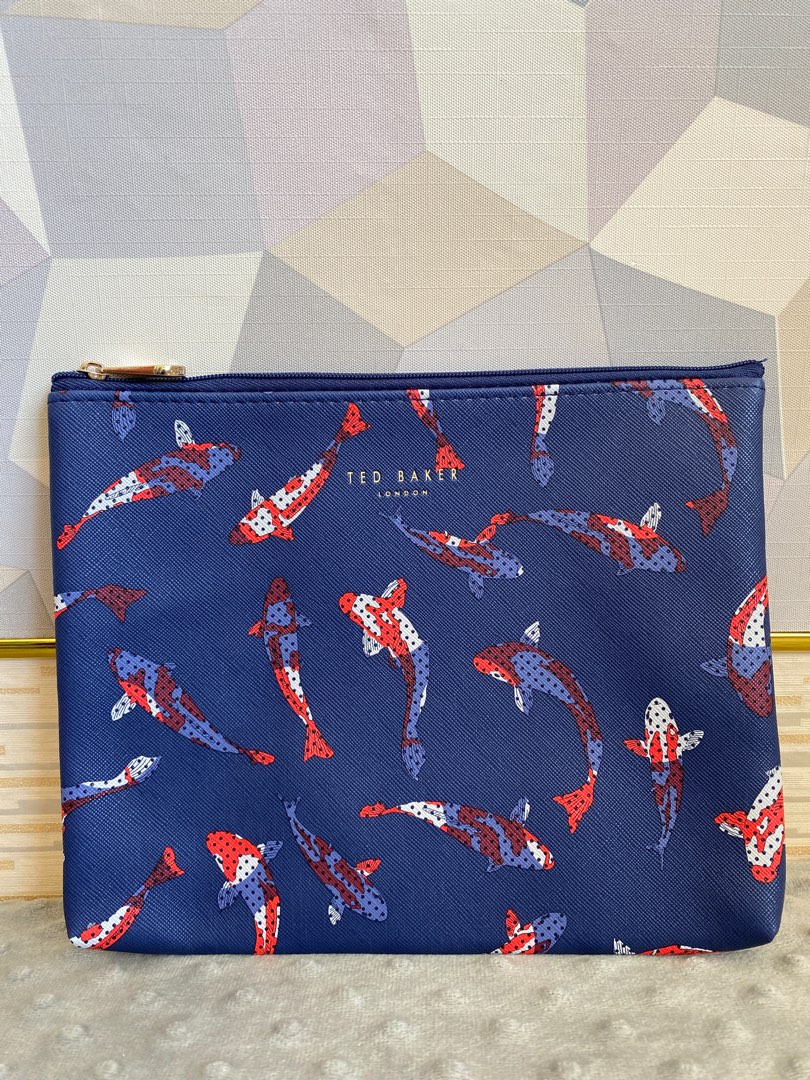 TED BAKER Pouch, Women's Fashion, Bags & Wallets, Purses & Pouches on ...