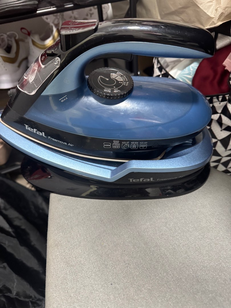 TEFAL freemove air steamer iron (cordless), TV & Home Appliances, Irons & Steamers on Carousell
