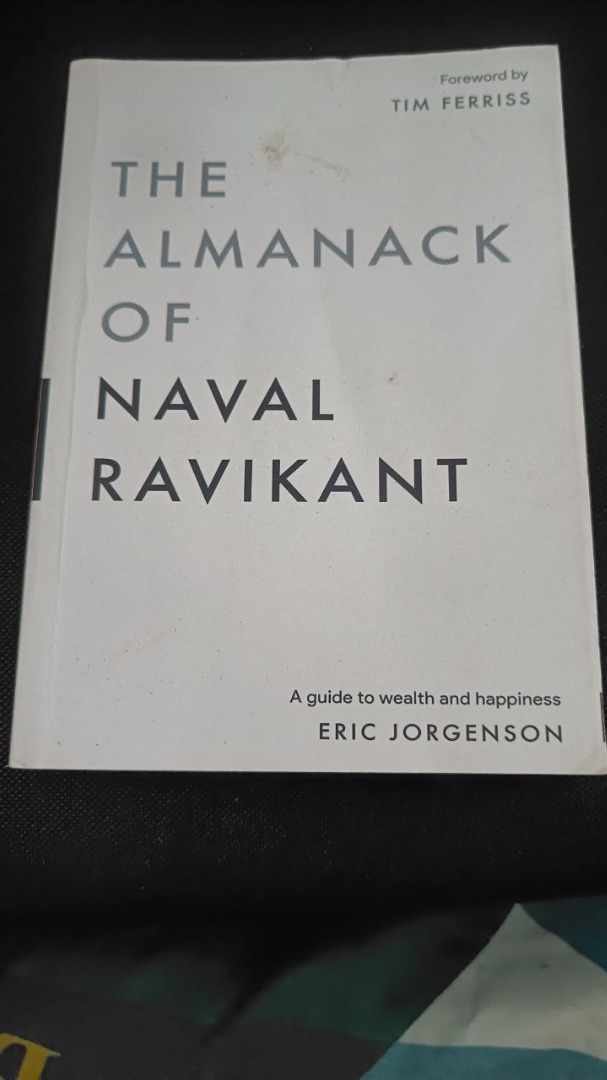 The Almanack of Naval Ravikant, Hobbies & Toys, Books & Magazines ...