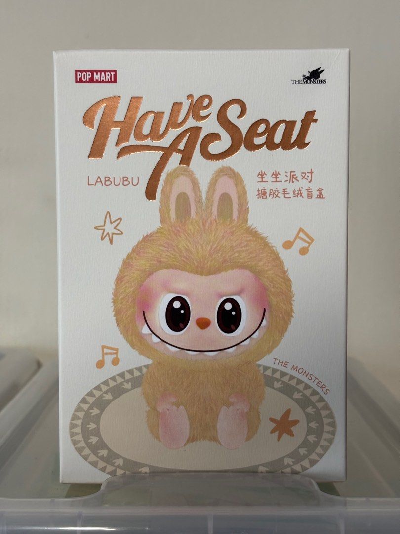 The Monsters - Labubu Have A Seat (DADA) Pink, Hobbies & Toys, Toys ...