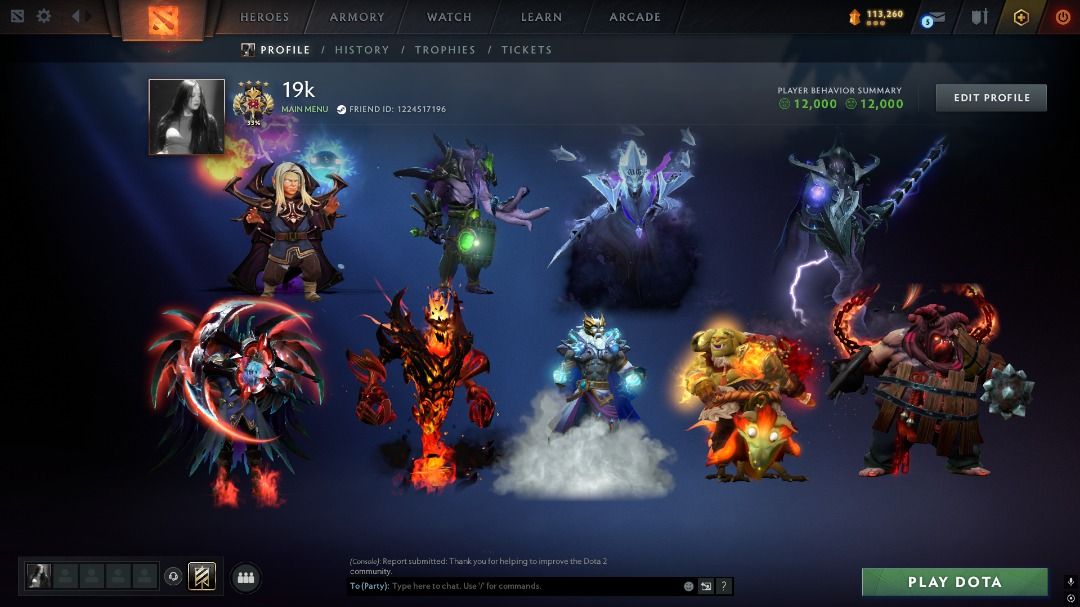 TI11 & Nemestice battle pass Dota 2 account lv 32 steam, Video Gaming, Gaming Accessories, In ...
