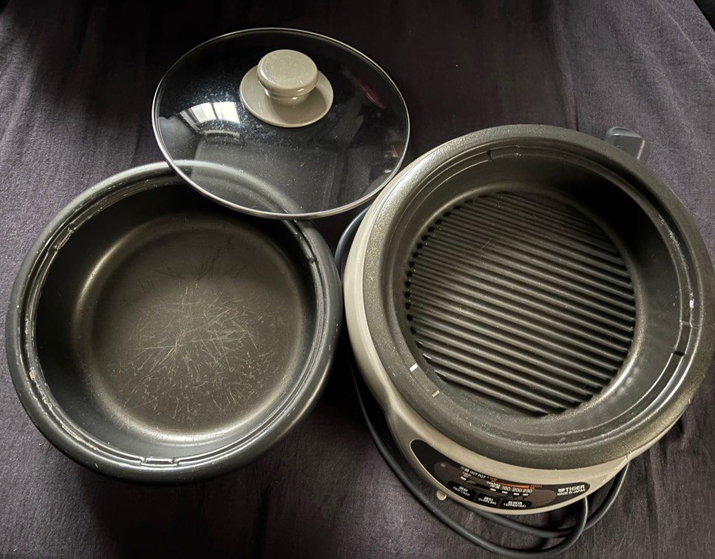 Tiger hot pot& grill cooker Made in Japan CPK-D130, TV & Home ...