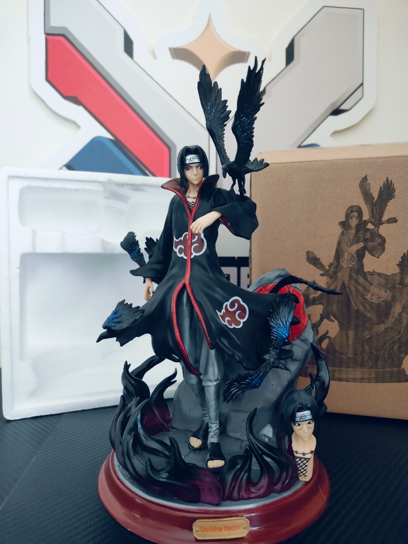 Uchiha Itachi 'Naruto' Crow Action Figure, Hobbies & Toys, Toys & Games ...