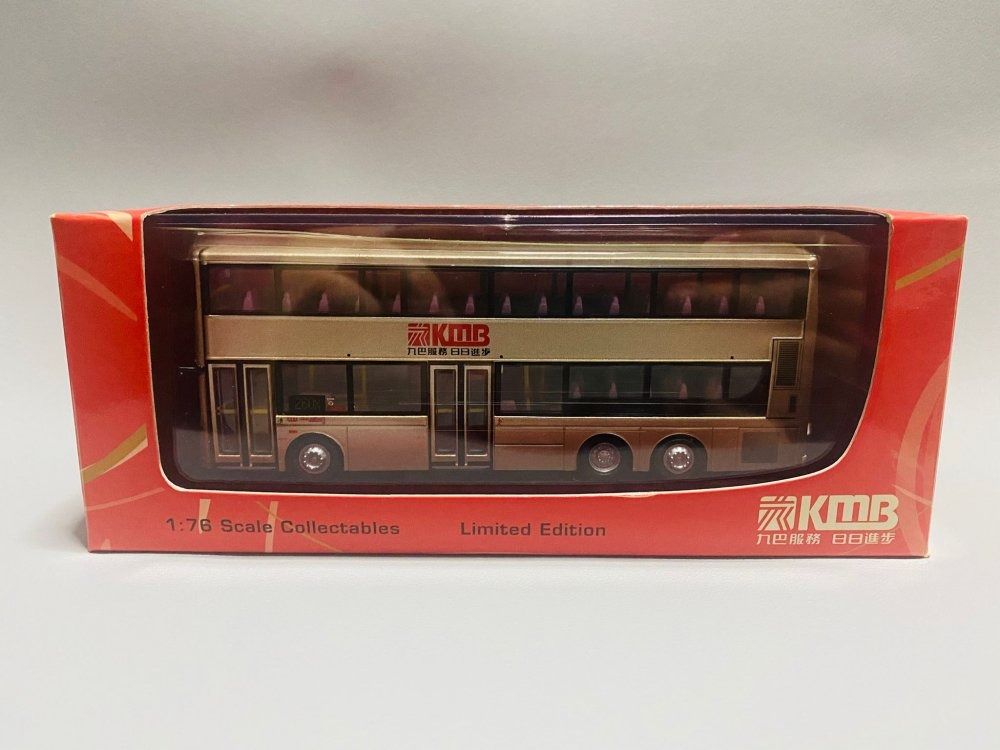 Ultra Rare MAN 24.310 Volgren 1/76 Hong Kong KMB Diecast Double Decker ...