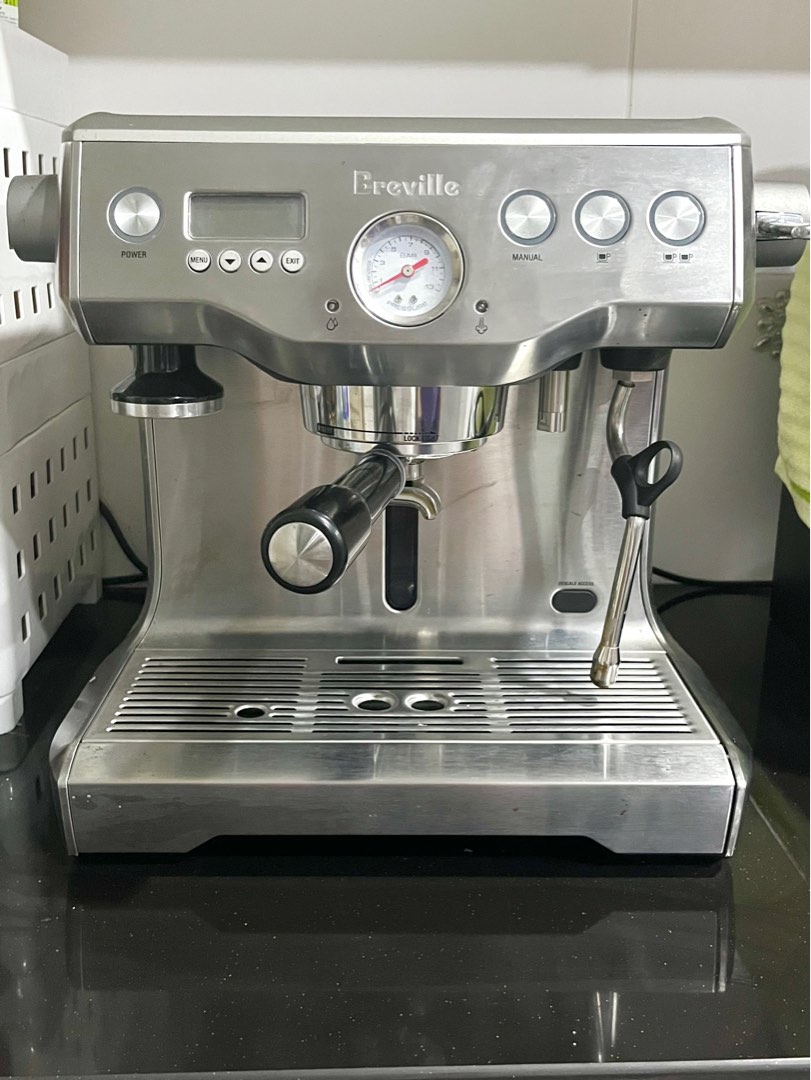 [Used] Breville Espresso Coffee Machine BES-920 Dual Boiler, TV & Home Appliances, Kitchen ...