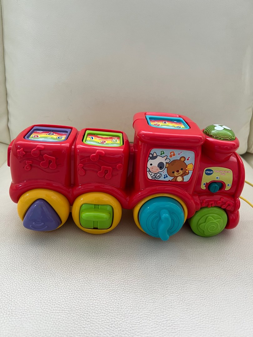V Tech Pop up train, Babies & Kids, Infant Playtime on Carousell