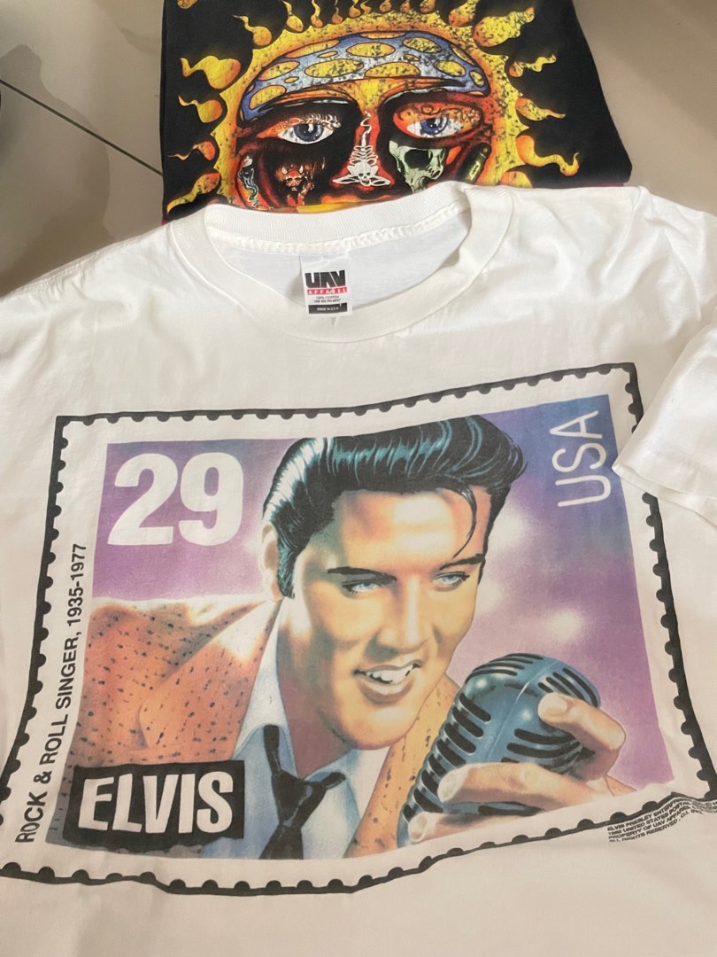 Vintage elvis presley band, Men's Fashion, Tops & Sets, Tshirts & Polo ...