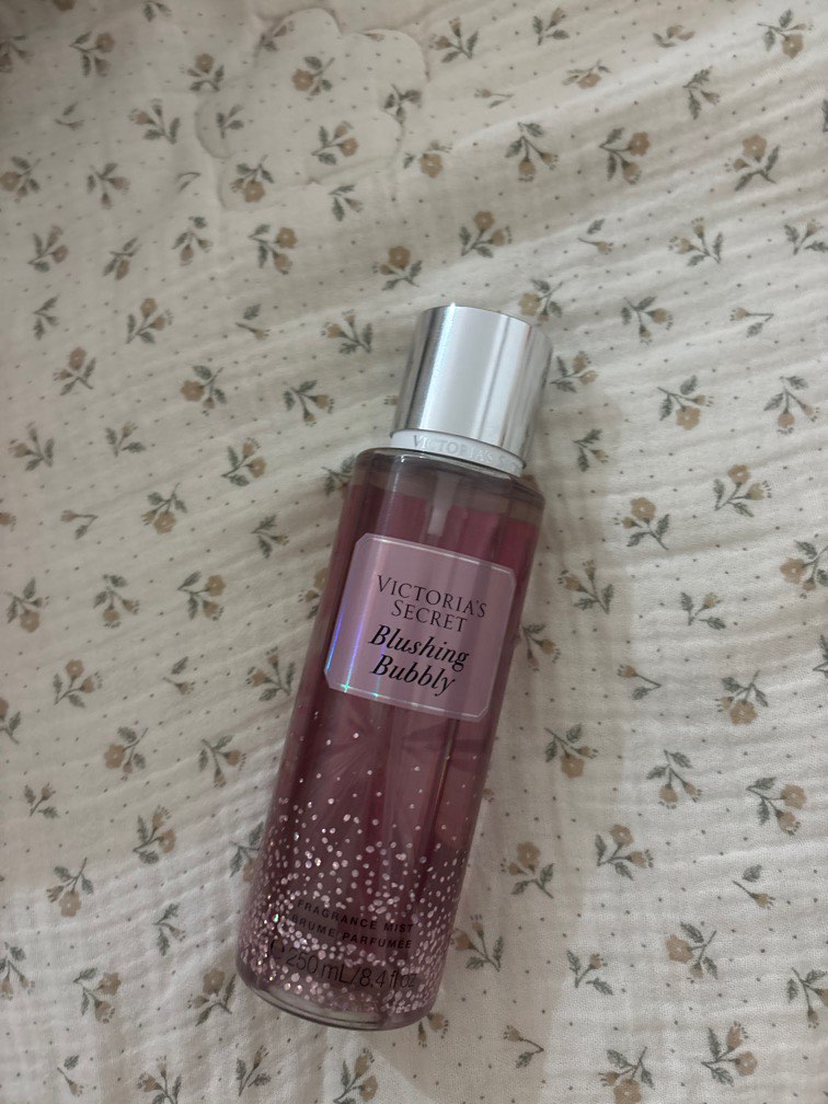 WTT/ VS / Victoria’s Secret blushing bubbly fragrance body mist/ hair mist perfume fruity sweet ...