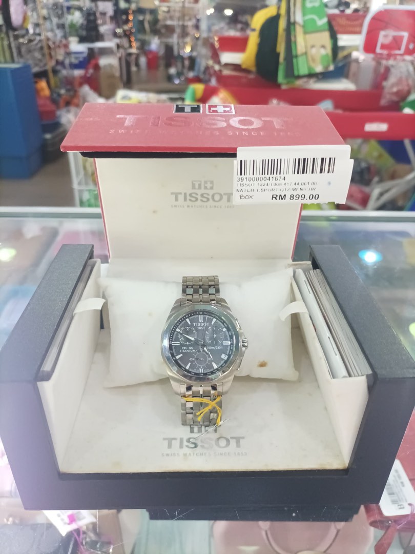 WATCH TISSOT PRC 100 TITANIUM, Men's Fashion, Watches & Accessories ...