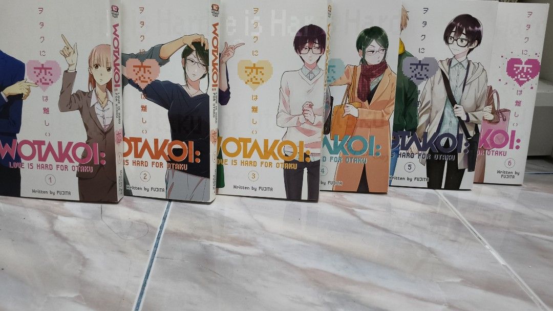 Wotakoi Love is Hard For Otaku Box Set, Hobbies & Toys, Books ...