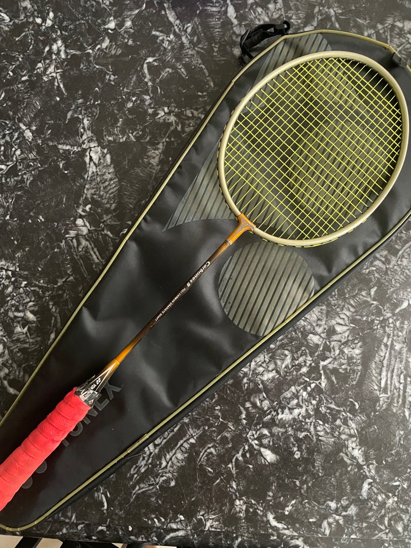 Yonex Badminton Racket - Carbonex 8, Sports Equipment, Sports & Games, Racket & Ball Sports on ...