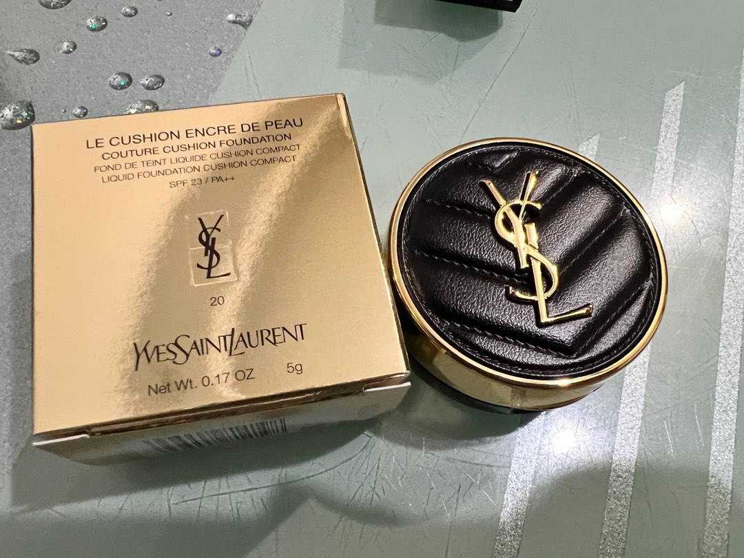 YSL 昇級版輕透無重羽毛氣墊粉底 5g 迷你 20號色, 美容＆個人護理, 健康及美容 - 皮膚護理, 化妝品 - Carousell
