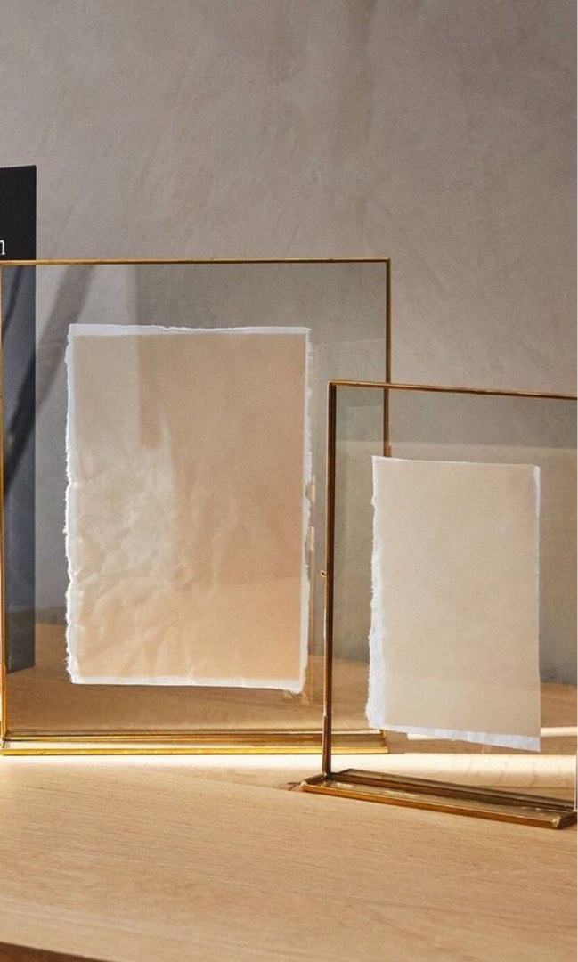 ZARA HOME GOLD FRAME BINGKAI FOTO SALE FROM 399‼️, Perabotan Rumah di ...