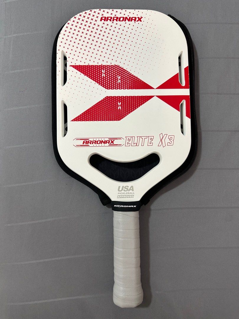 (2nd hand) ARRONAX Elite X3 Carbon Traction Pickleball Paddle (16mm ...
